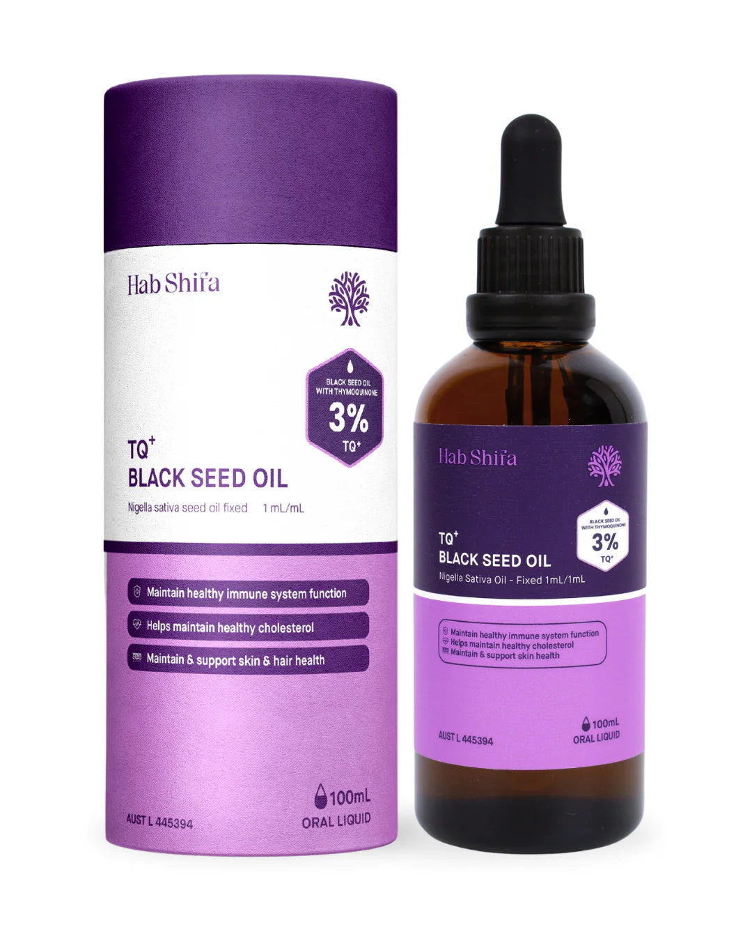Hab Shifa | Black Seed Oil 3% TQ+ 100ml – Jivita.com.au