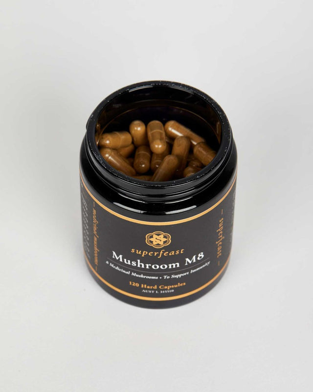 Superfeast Mushroom M8 Capsules – Jivita.com.au